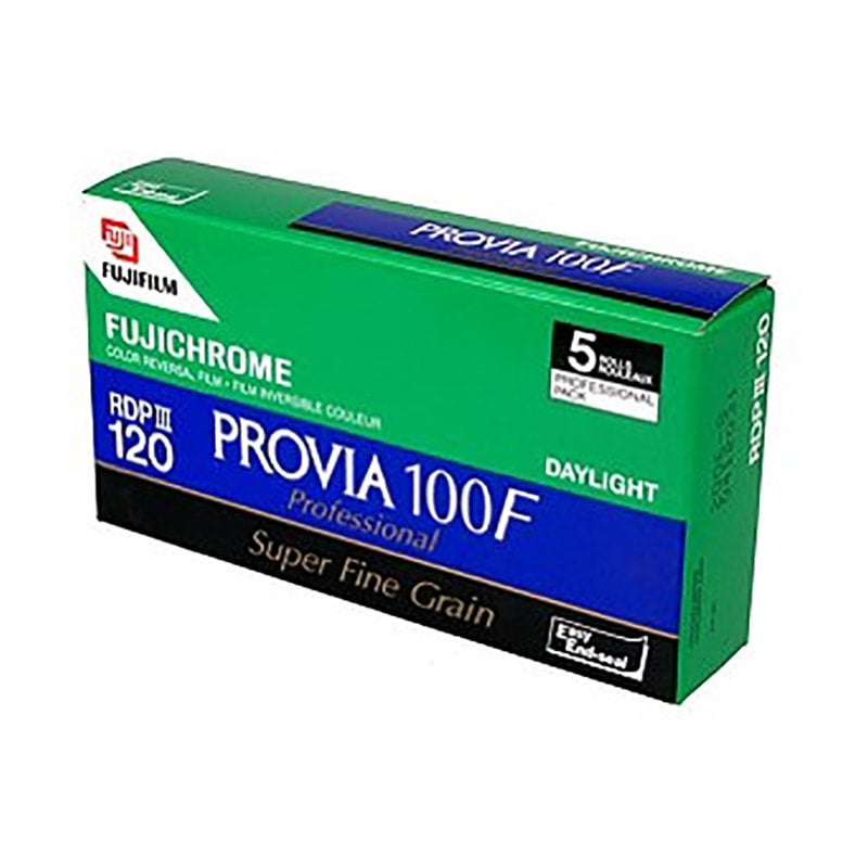 Fuji Fujichrome Provia 100F 100 ISO 120 Size - 5 Pack | Simple ...